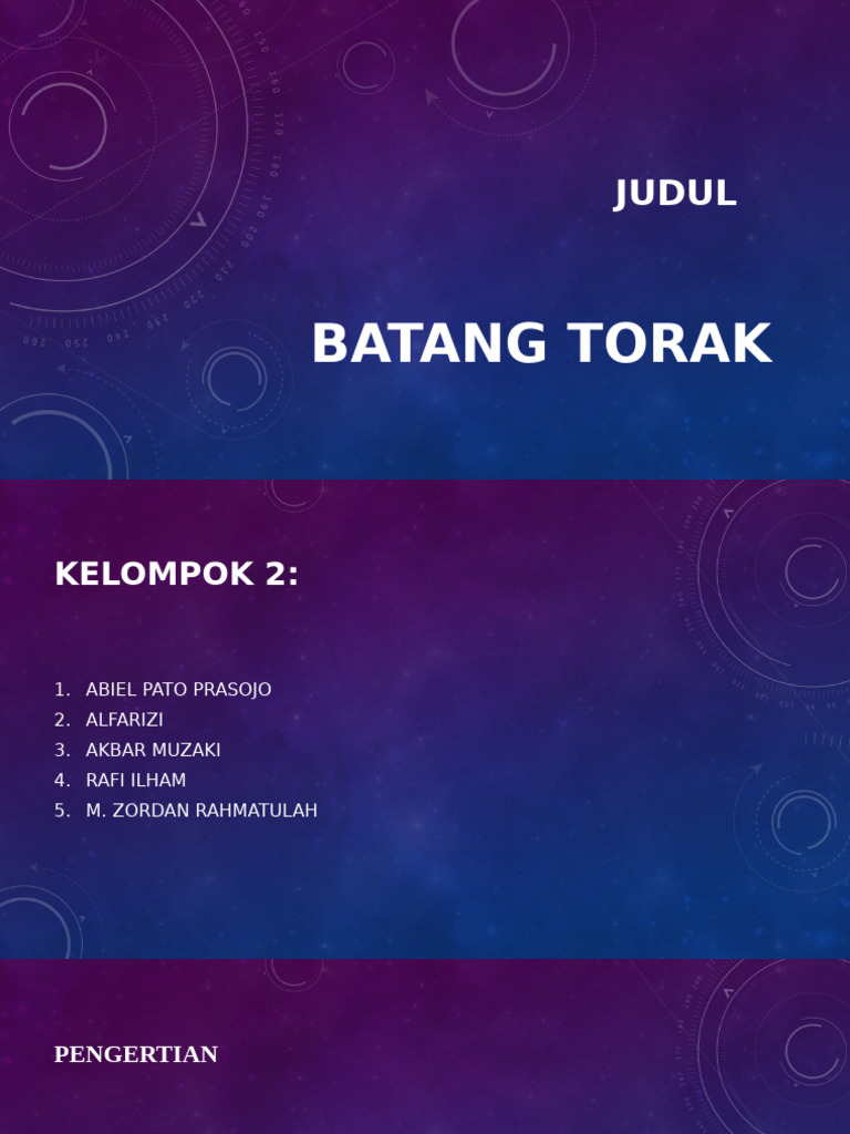 2 Batang Torak | PDF