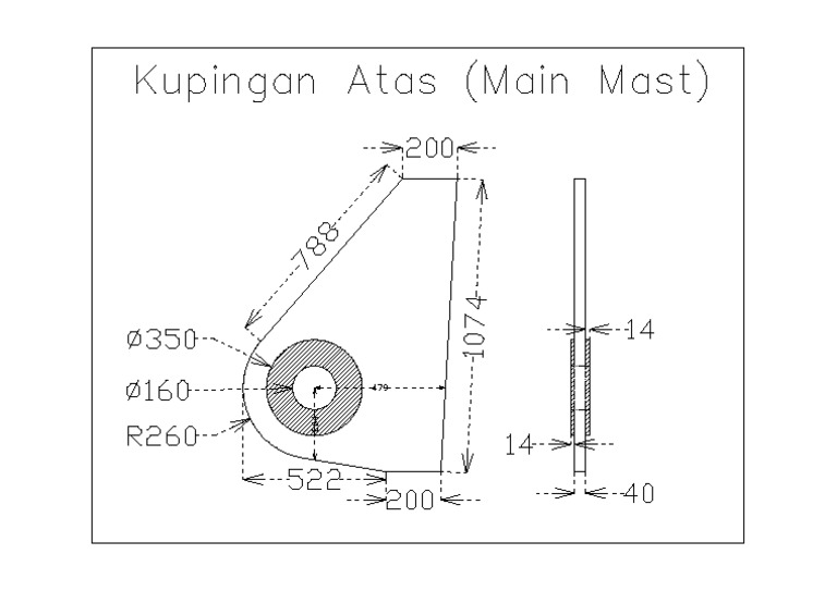 Kupingan Atas Main Mast | PDF