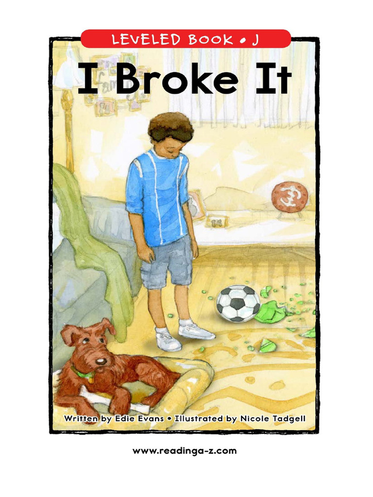 I Broke It | PDF
