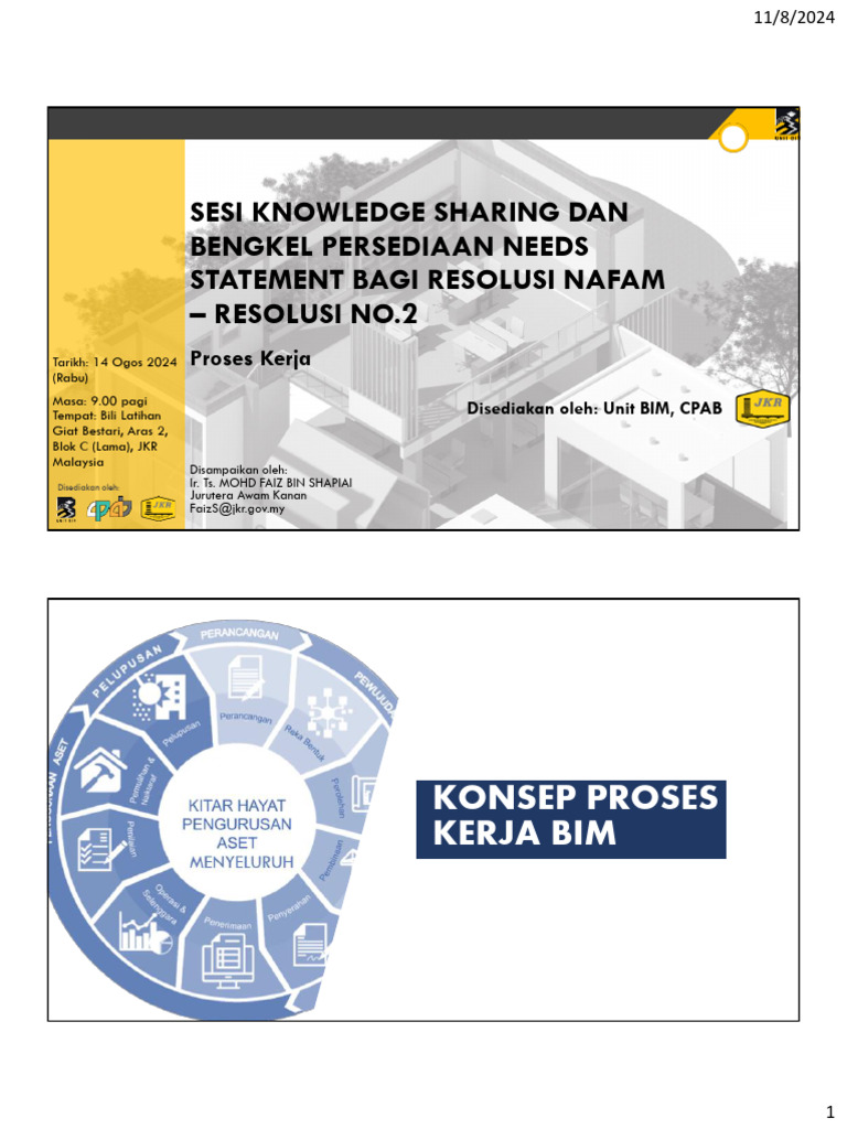 2024a - 03-BIM Work Process | PDF