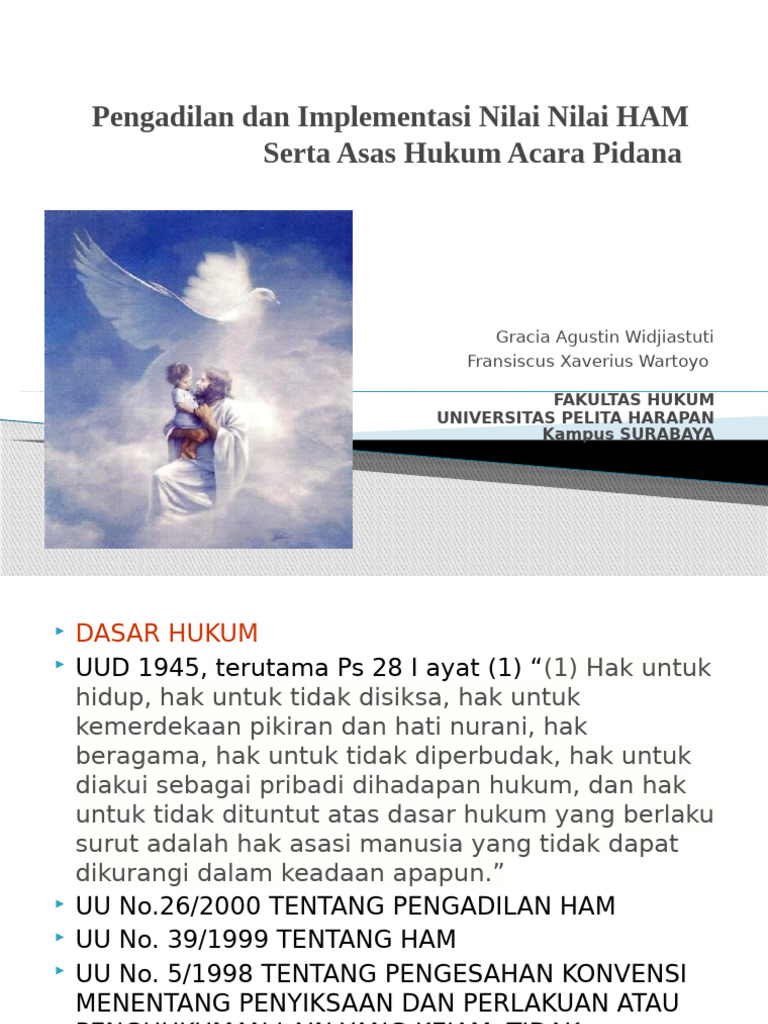 Pengadilan HAM Dan Implementasi Nilai Nilai HAM | PDF