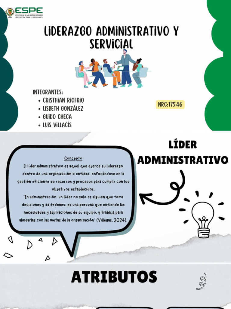 Liderazgo Administrativo y Servicial - 11zon | PDF