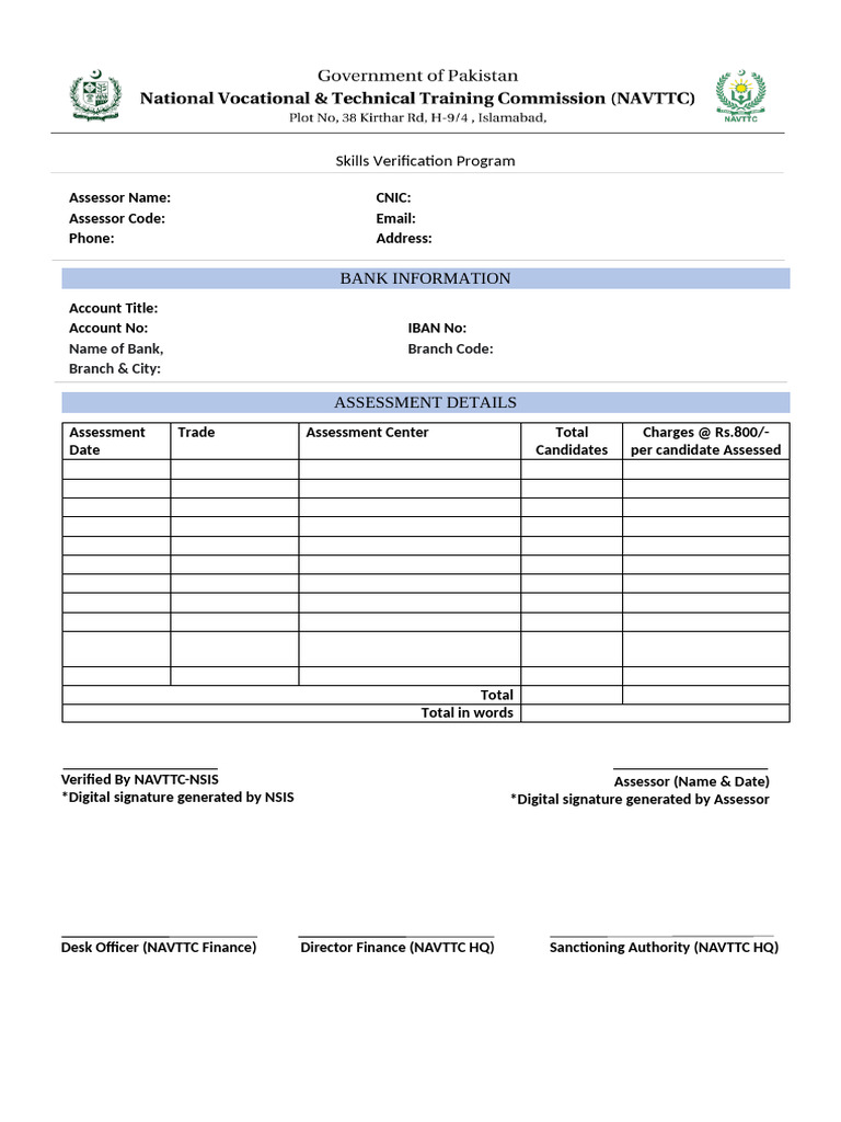 Claim Voucher Form | PDF