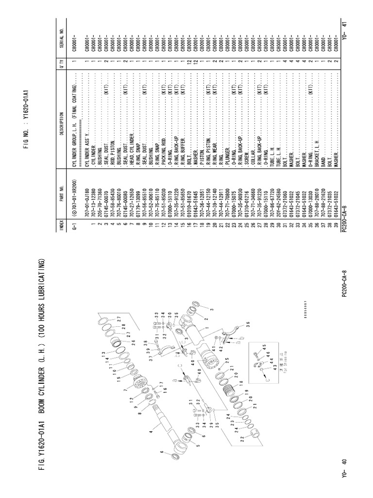 Boom Pc200-8 Part | PDF