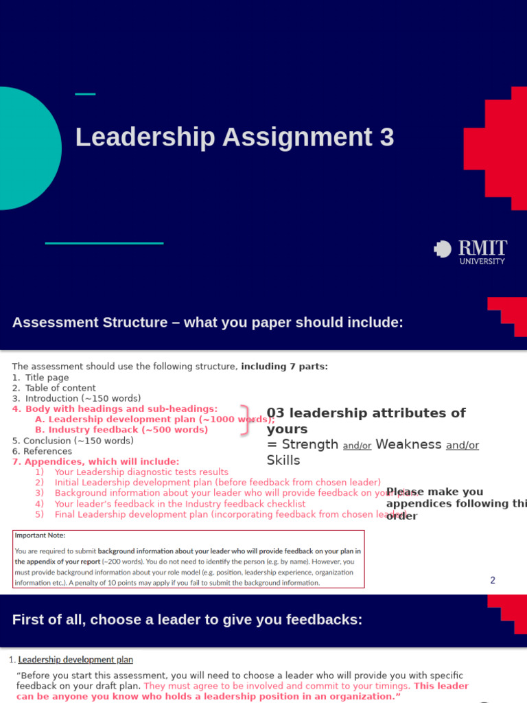 A3 Guide - Sem 3 2023 | PDF