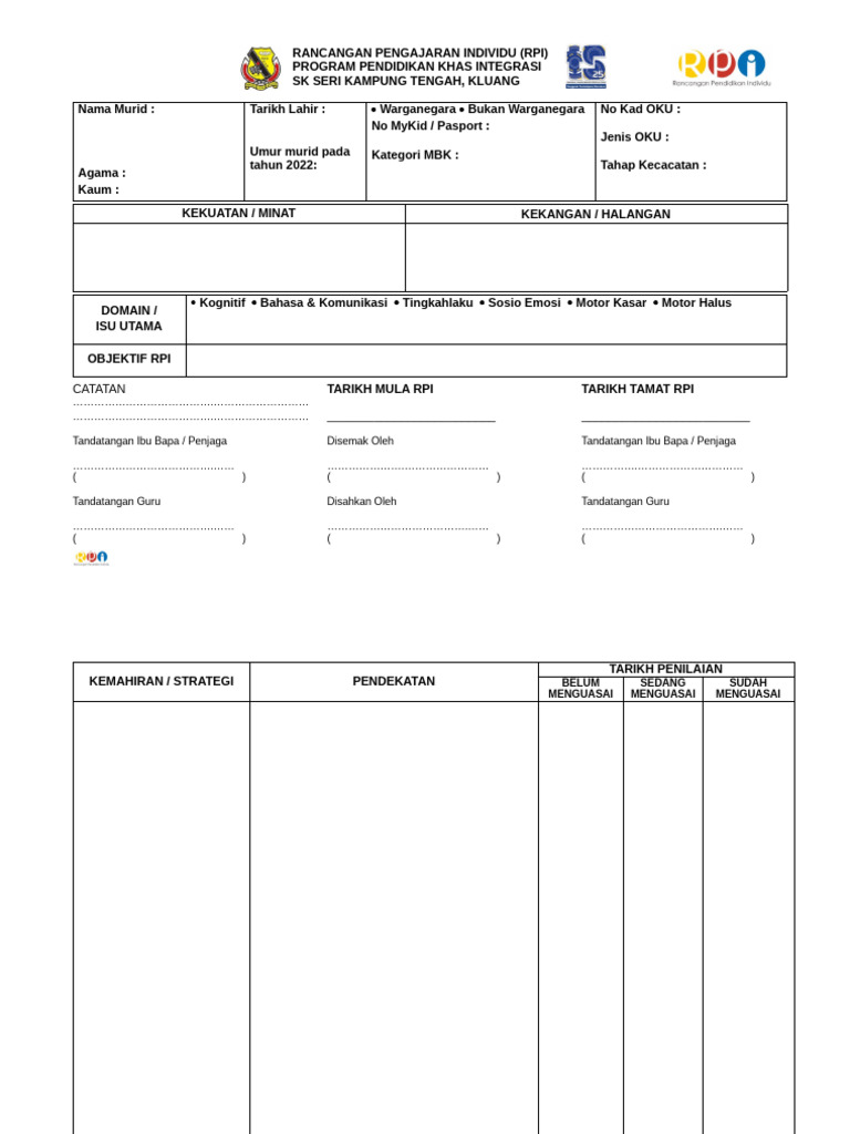 TAPAK RPI 2022 | PDF