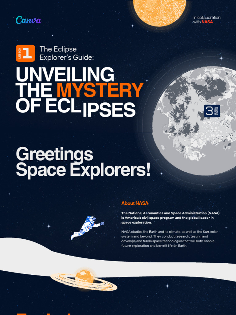 The Eclipse Explorer's Guide in Collaboration With NASA Lesson 1 ...