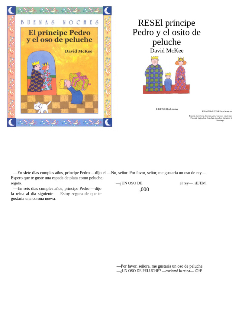 El Principe Pedro y El Oso de Peluche - Compress | PDF
