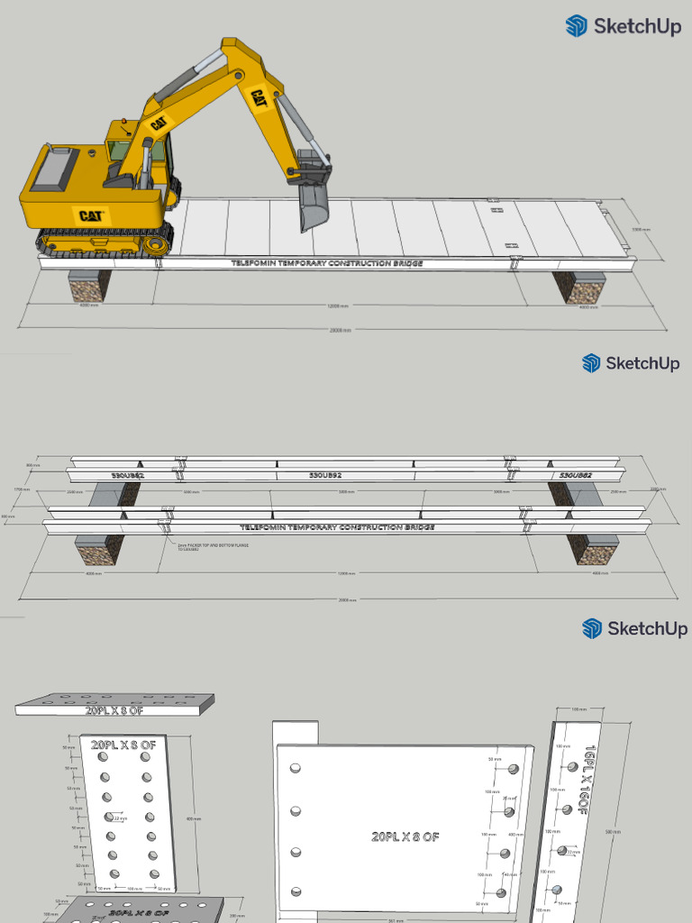 Telefomin Temporary Constrution Bridge | PDF