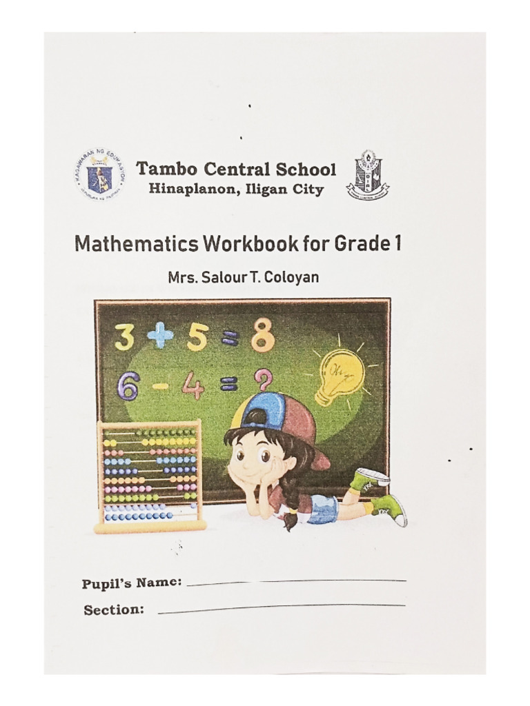 SSES G1 Mathematics Workbook | PDF