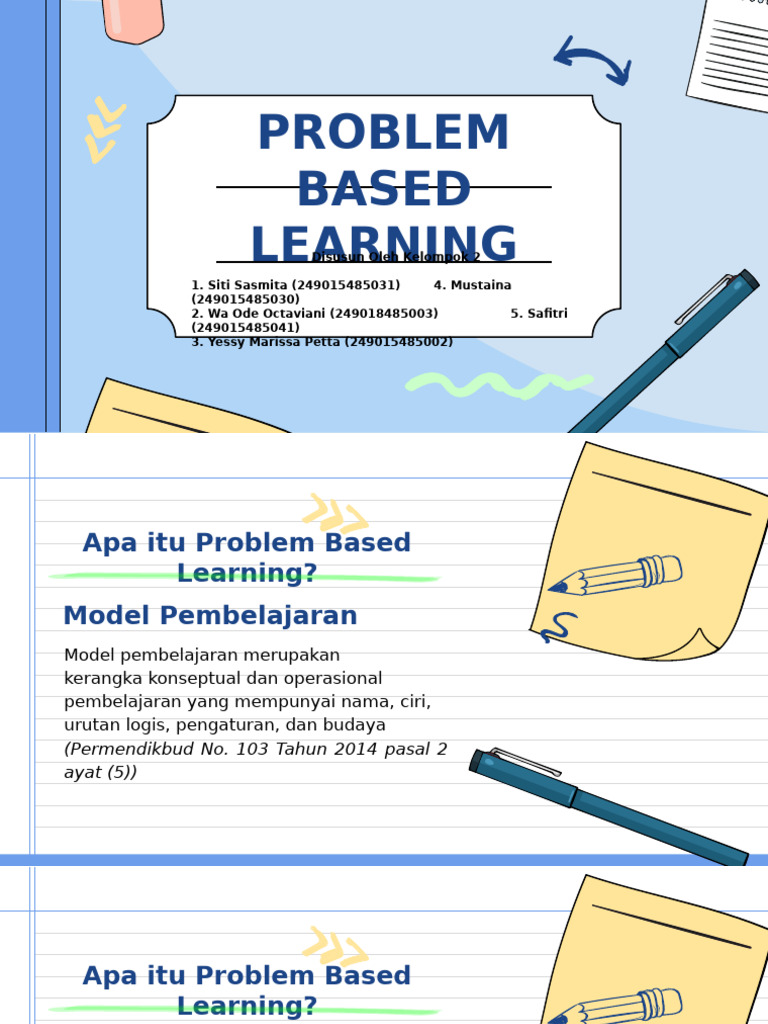 Problem Based Learning-1 | PDF