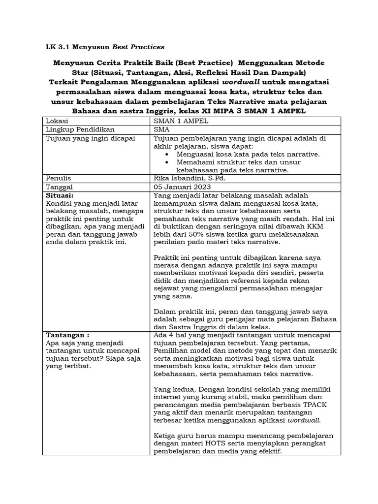 Best Practice Fable | PDF