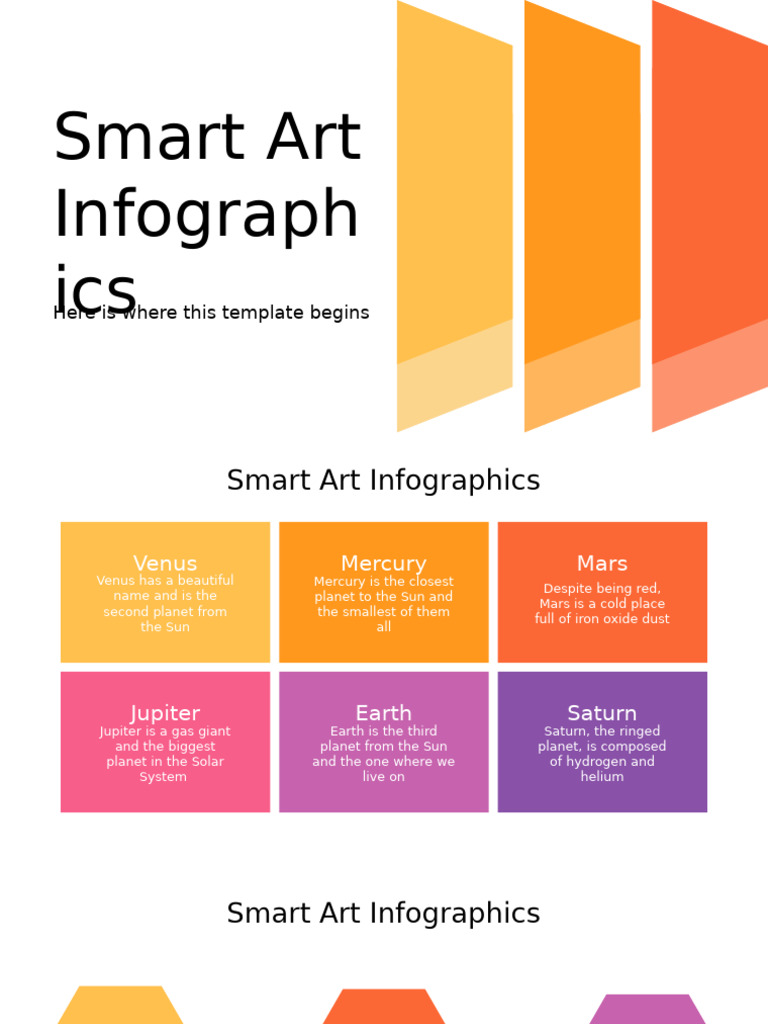 Smart Art Infographics by Slidesgo | PDF