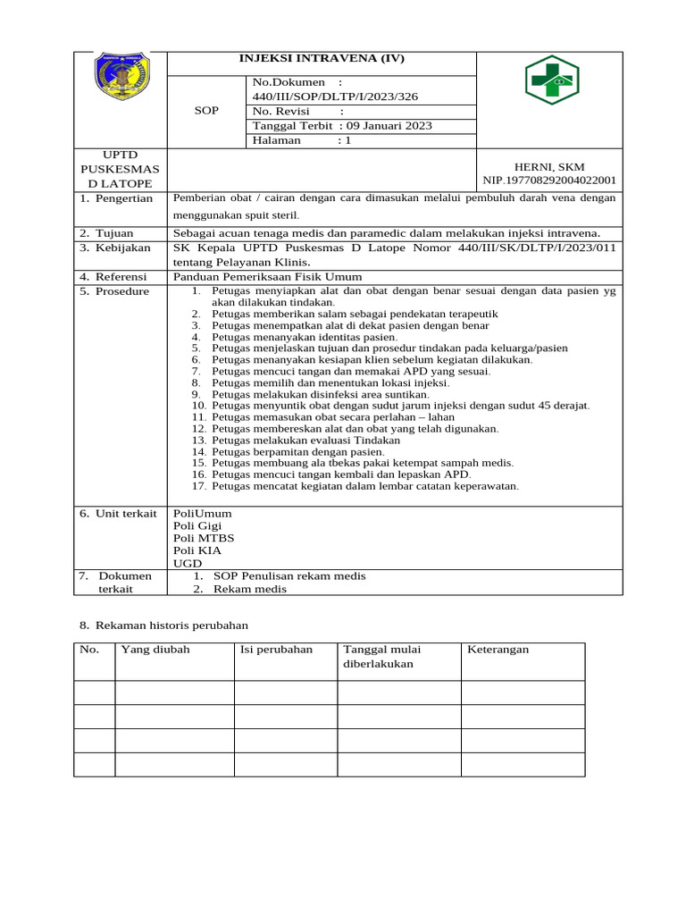 Injeksi Intravena | PDF