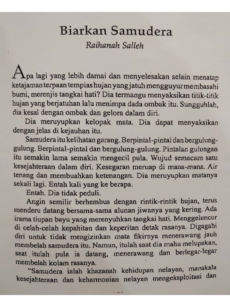 Biarkan Samudera | PDF