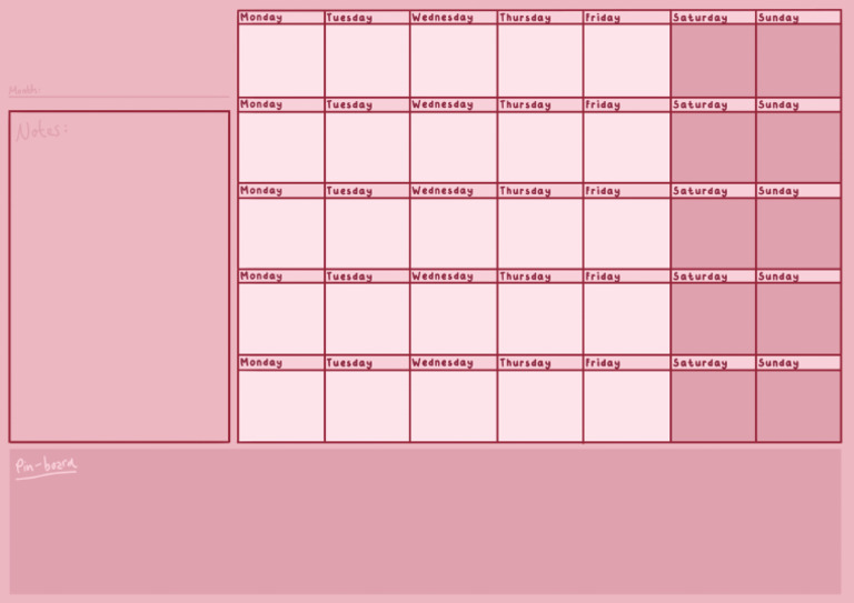 Pink Planner | PDF