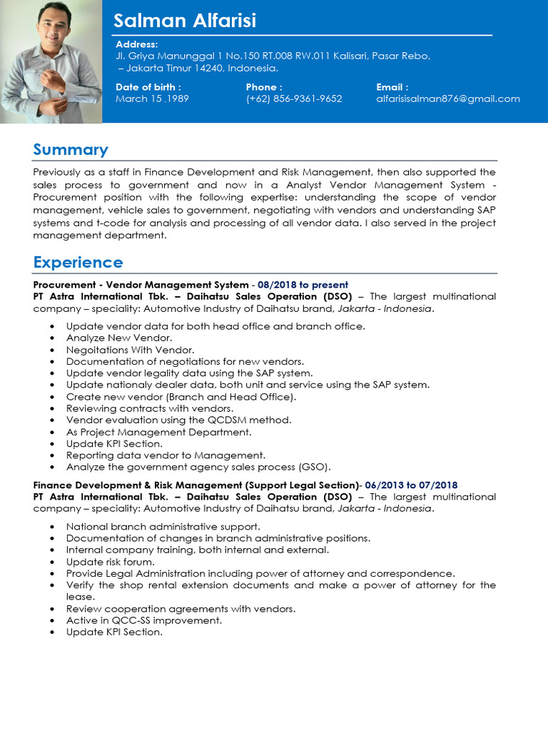 Salman's Resume-10 | PDF