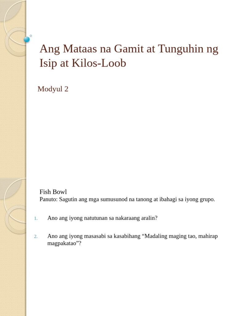 g10 Ppt-Modyul 2 | PDF