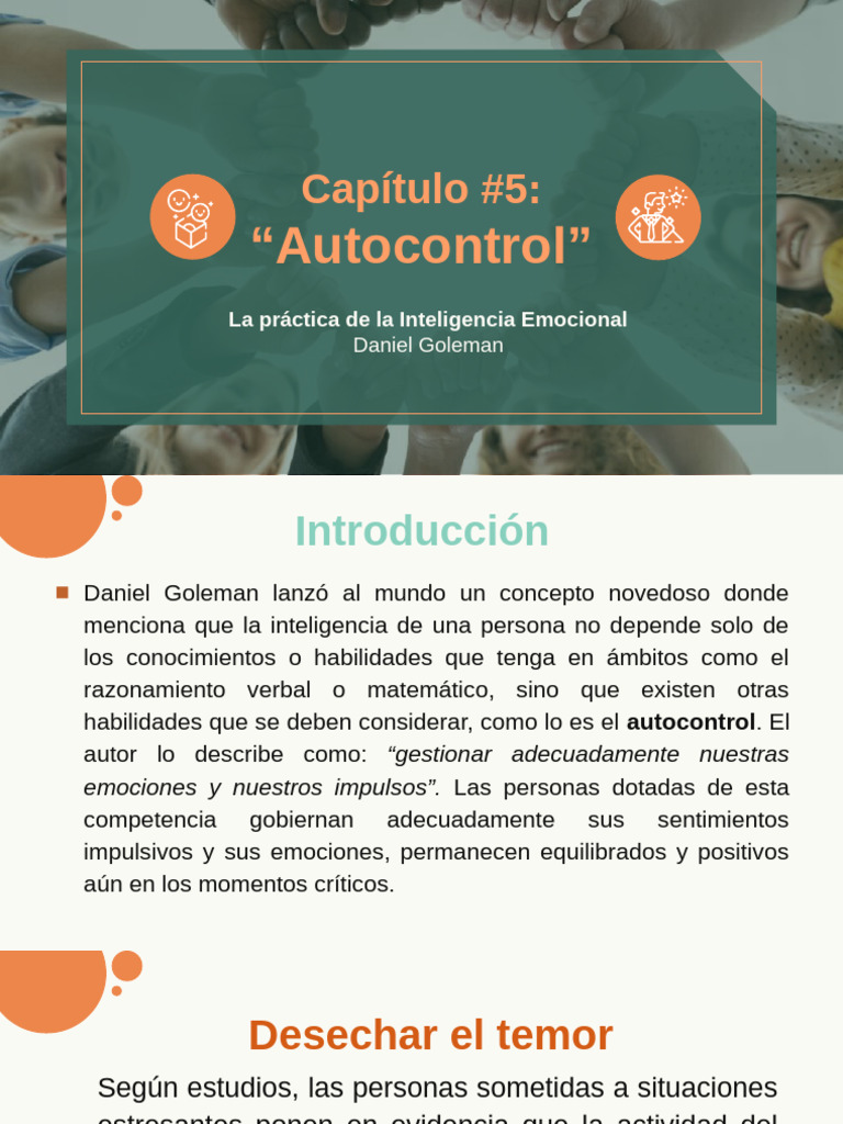 Capítulo 5 Autocontrol | PDF