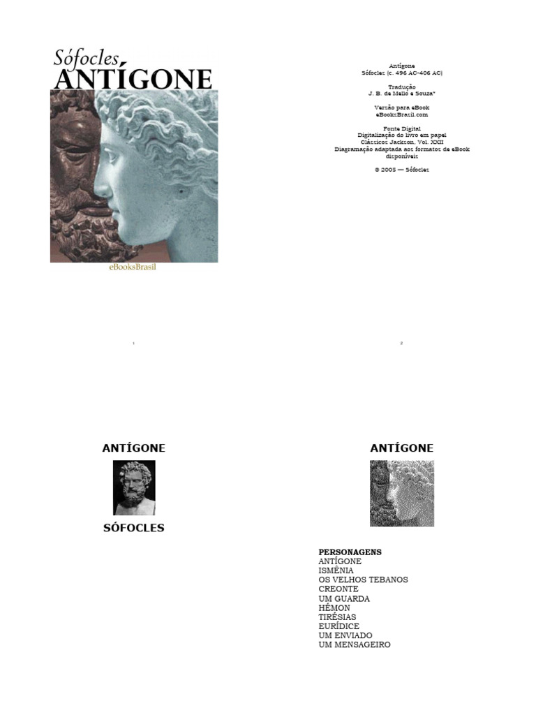 Sófocles - Antígona | PDF
