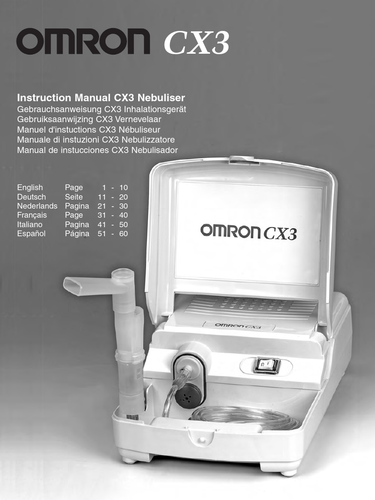 Omron NE C16 (CX3) Compressor Nebulizer | PDF
