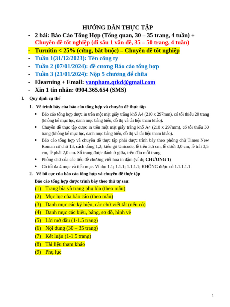 Huong Dan BCTH - Pham Thanh Van | PDF