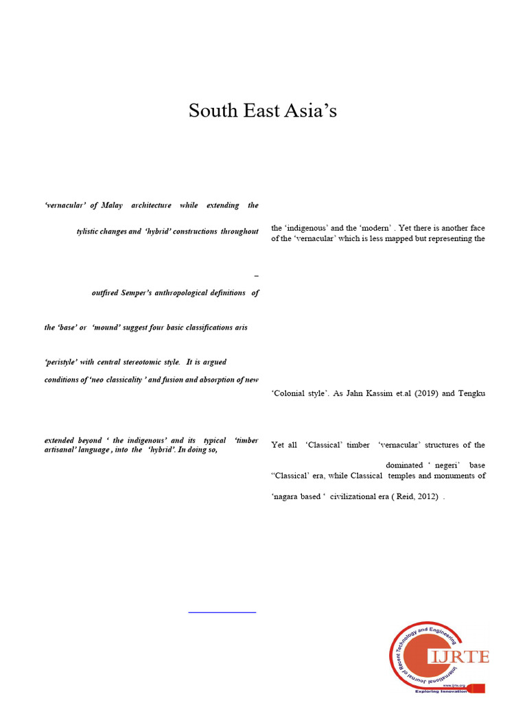 The Hybrid Aesthetic | PDF | Palace | History