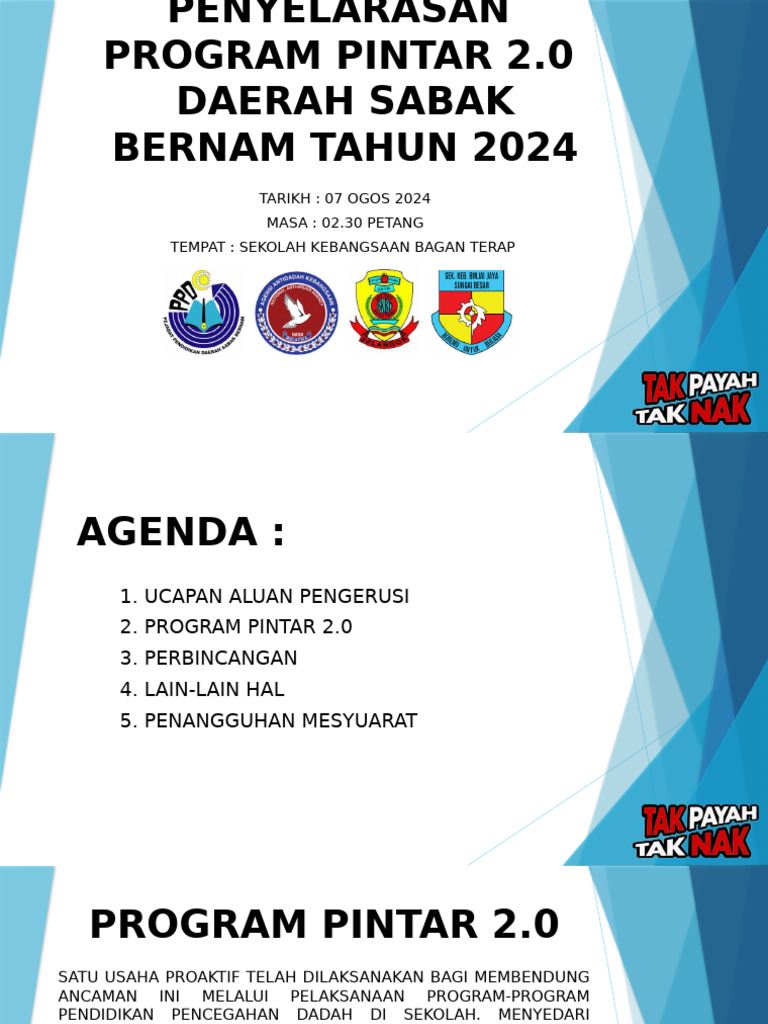 Mesyuarat Penyelarasan Program Pintar 2 | PDF