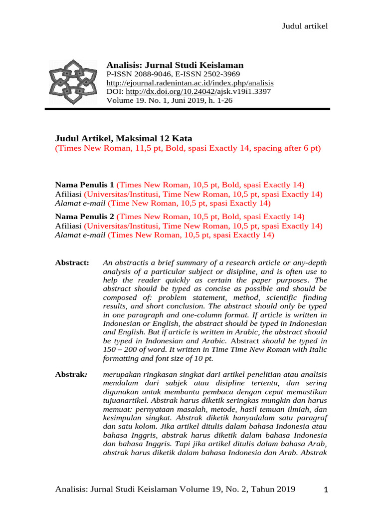 Template IMB 2 | PDF