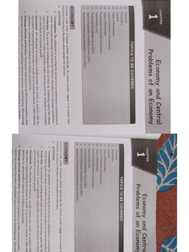 class 11 PHYSICS WALLAH micro eco ch 1 | PDF