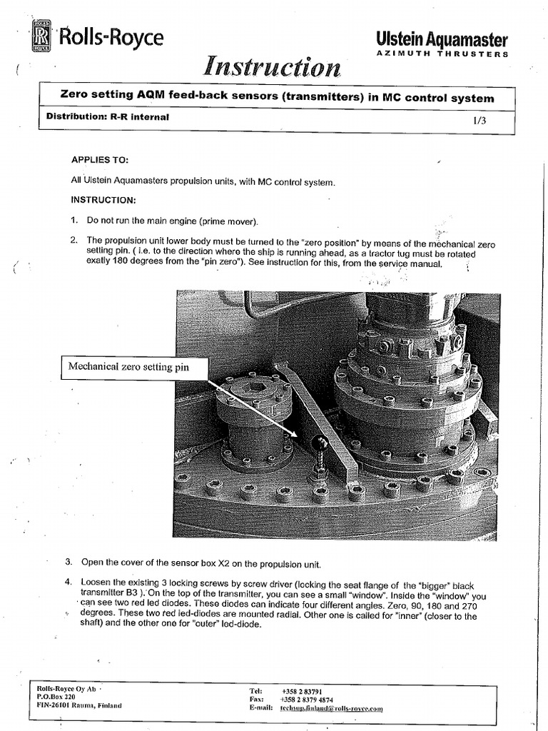 Aquamaster Service Manual - Part 1 | PDF