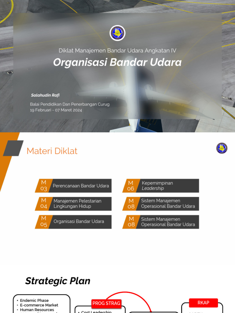 M05 - Organisasi Bandar Udara | PDF