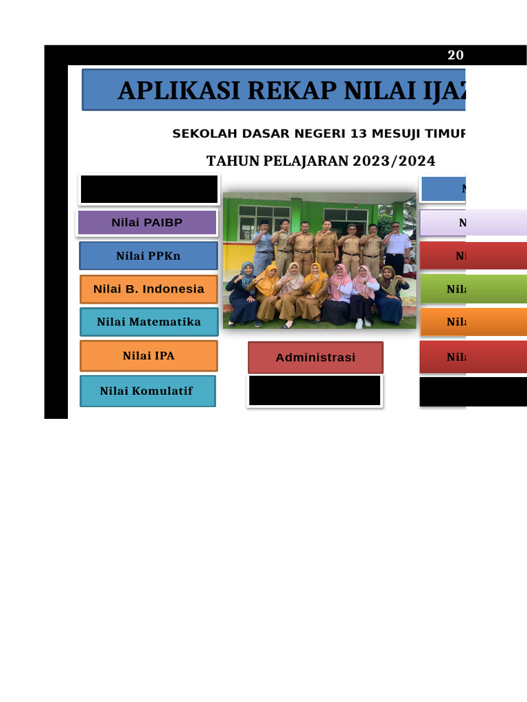 Aplikasi SKL Ijazah Tahun 2024 SDN 9 Tanjung Raya | PDF