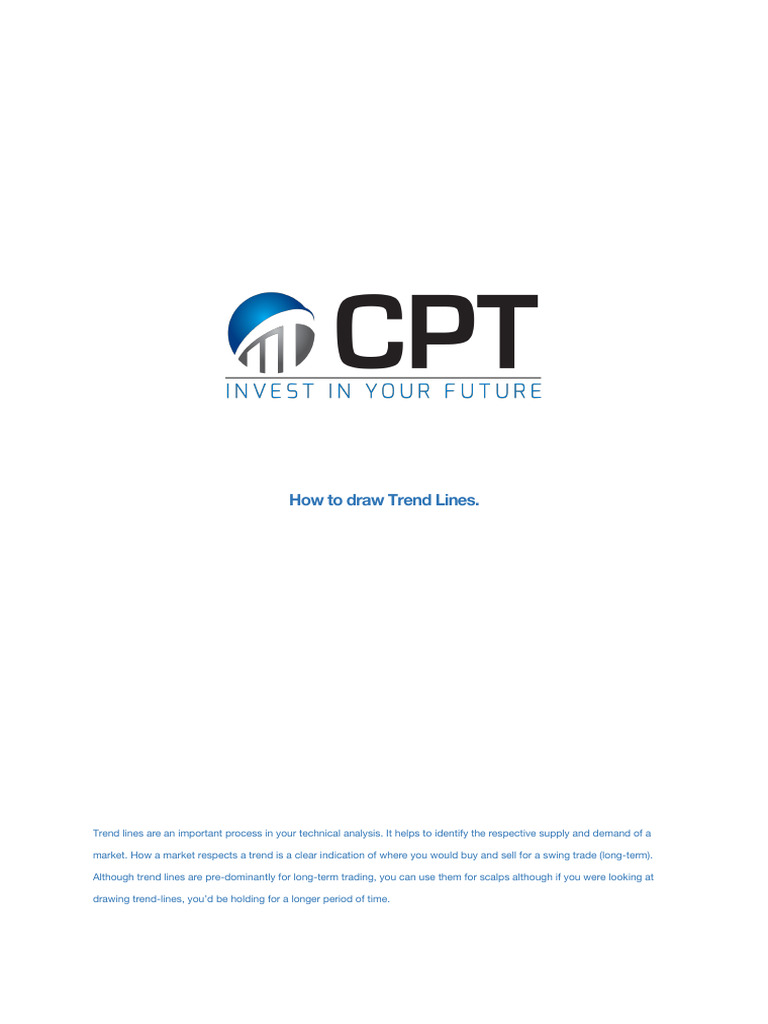 How To Draw Trendlines - 111021 | PDF