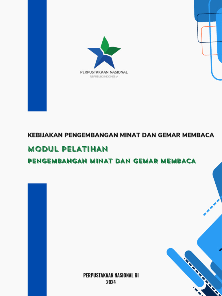 01 - Kebijakan Pengembangan Minat Dan Gemar Membaca | PDF