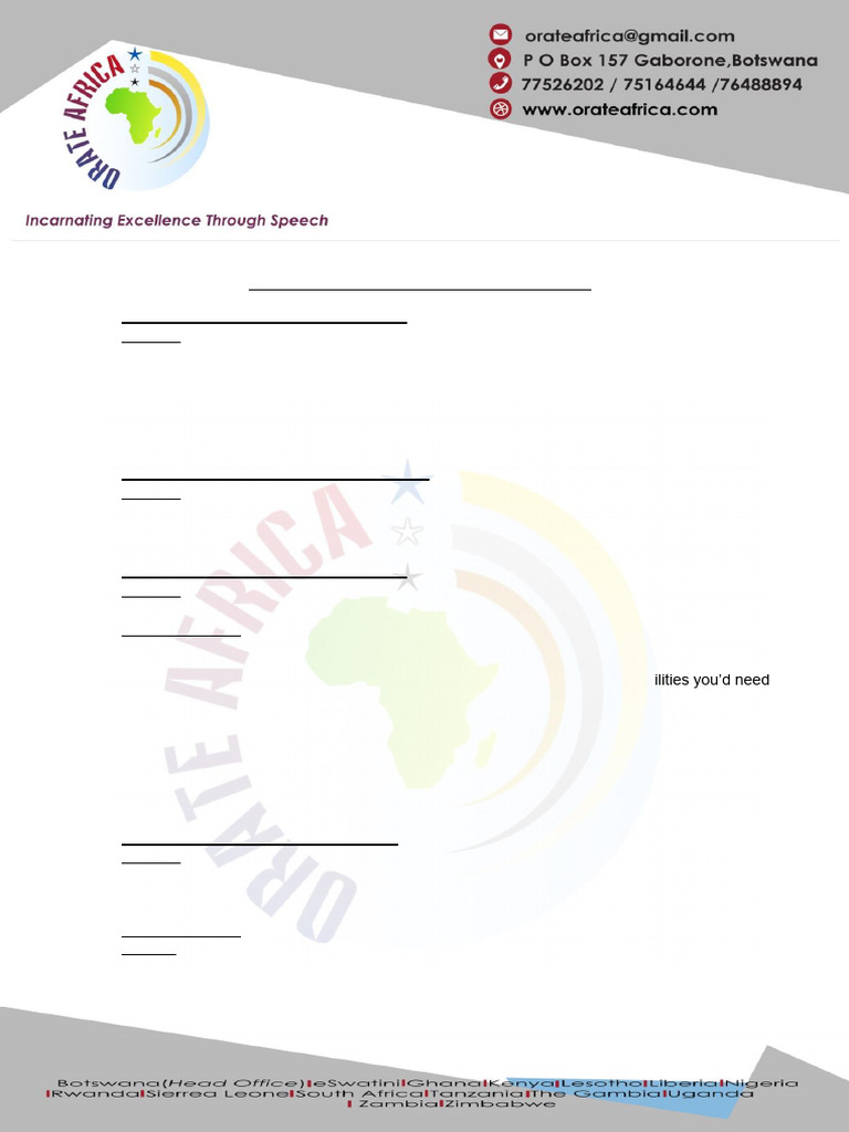 Debate Motions, August 2024 | PDF