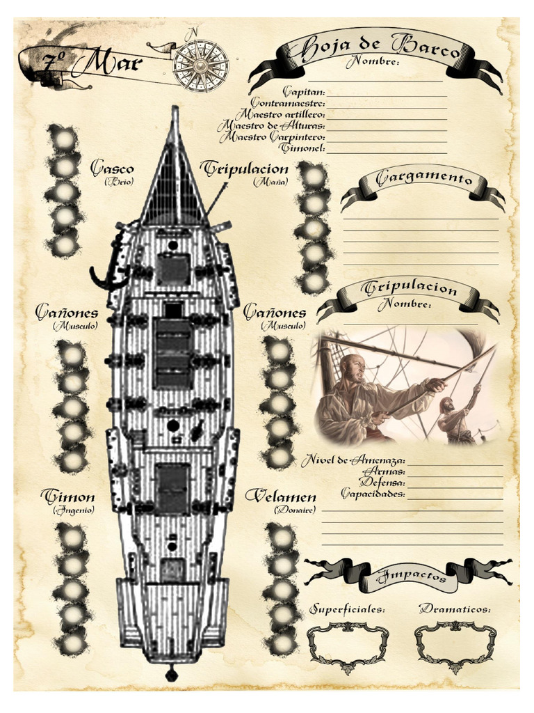 Hoja Barco 7°mar | PDF