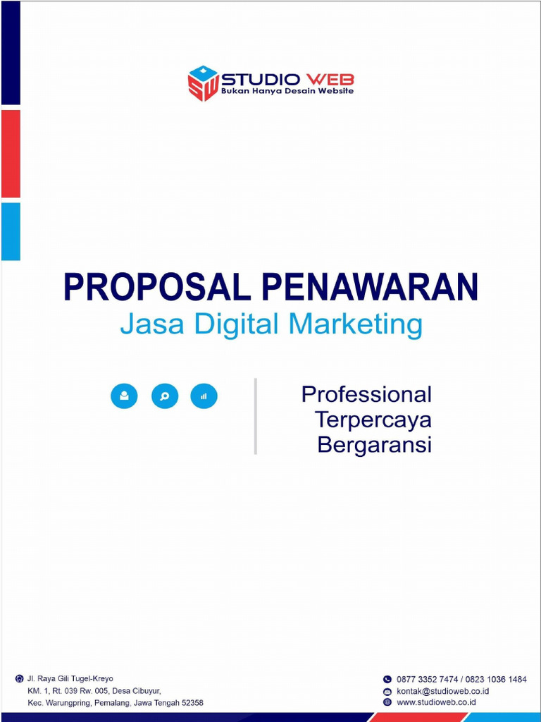 Proposal Penawaran Jasa CV Studio Web | PDF