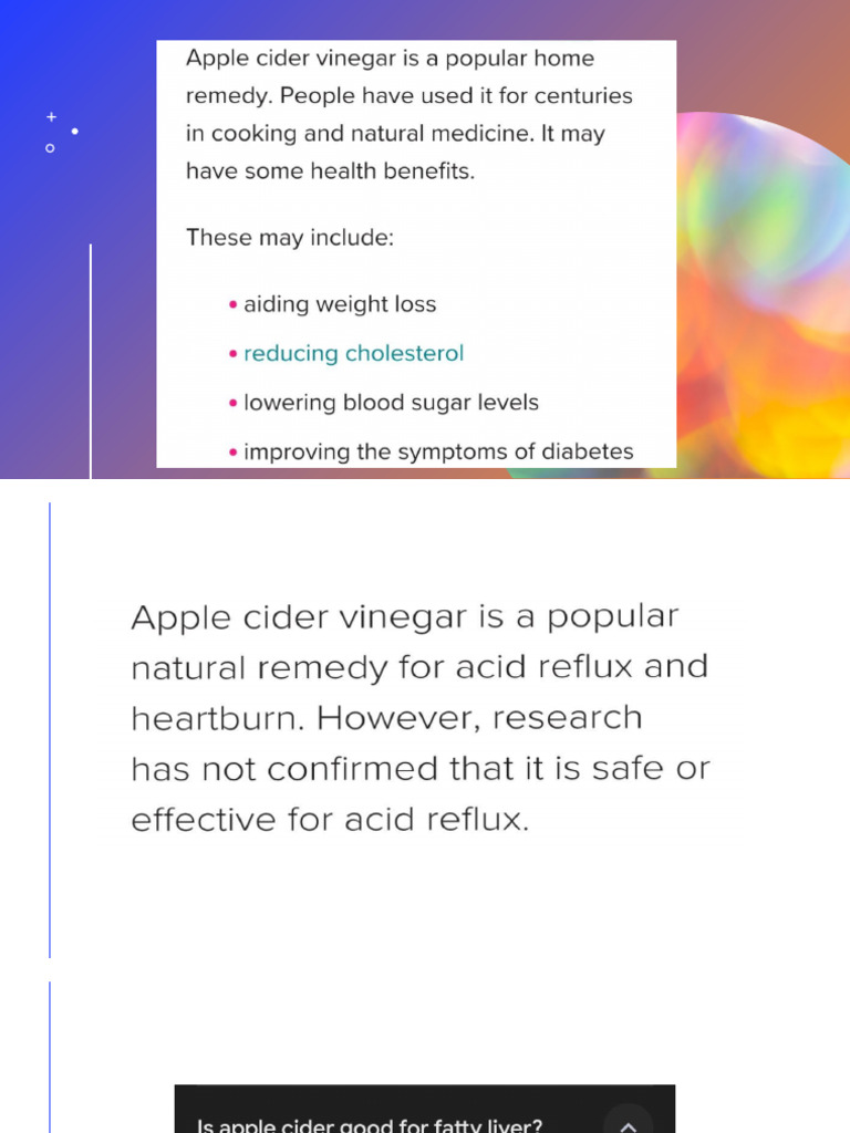 Apple Cider Vinegar | PDF