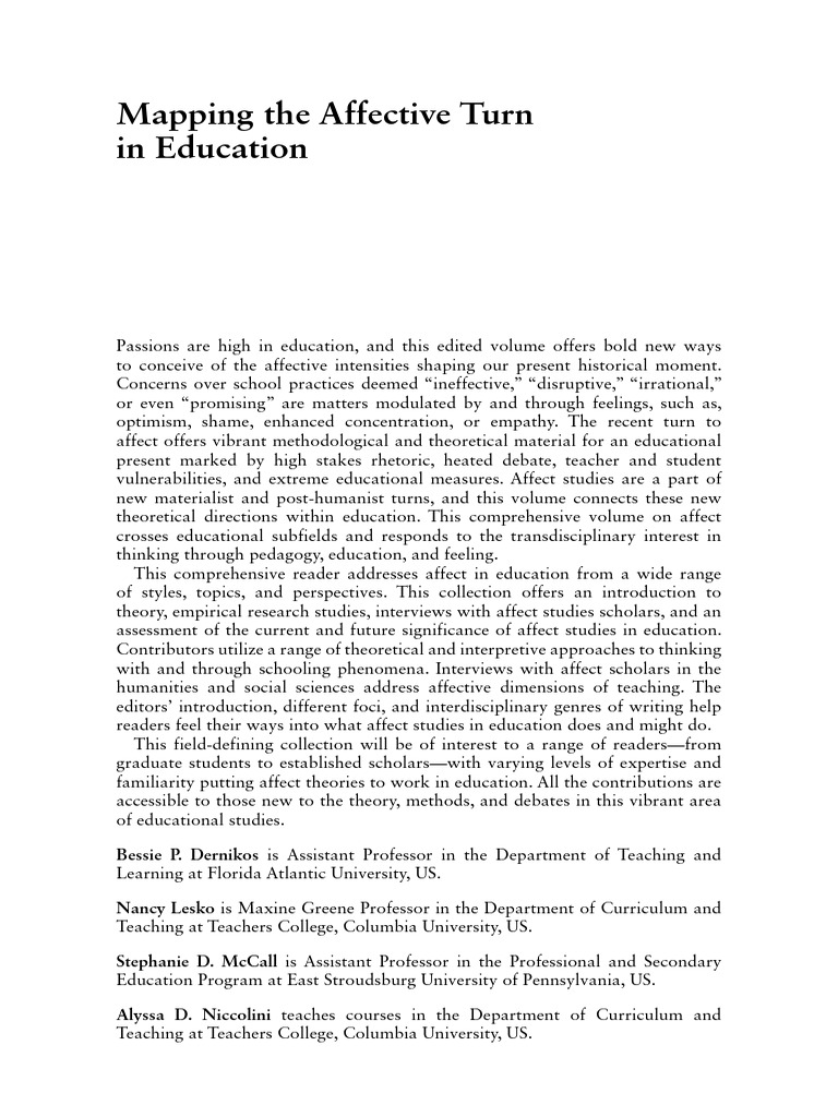 Postmodernism and the Affective Turn | PDF