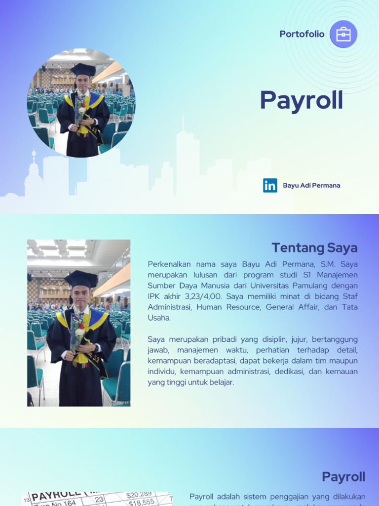 Portfolio Payrol | PDF