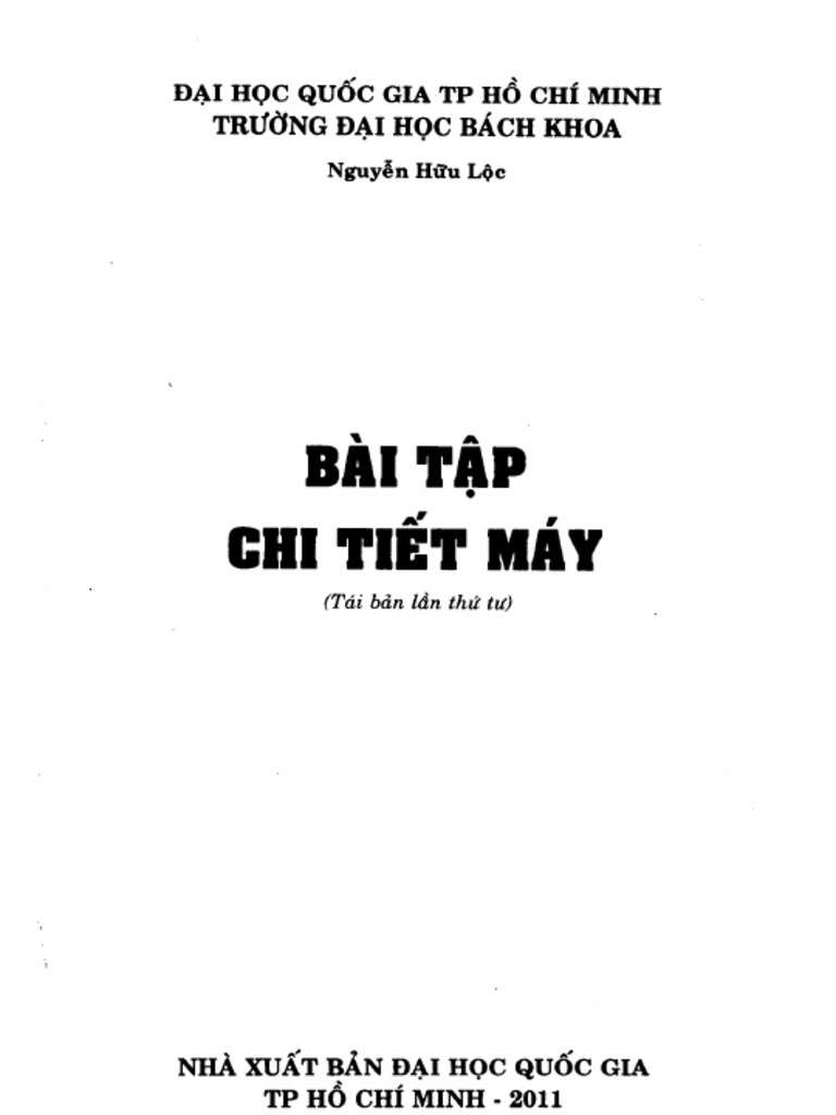[123doc] Bai Tap Chi Tiet May Nguyen Huu Loc | PDF