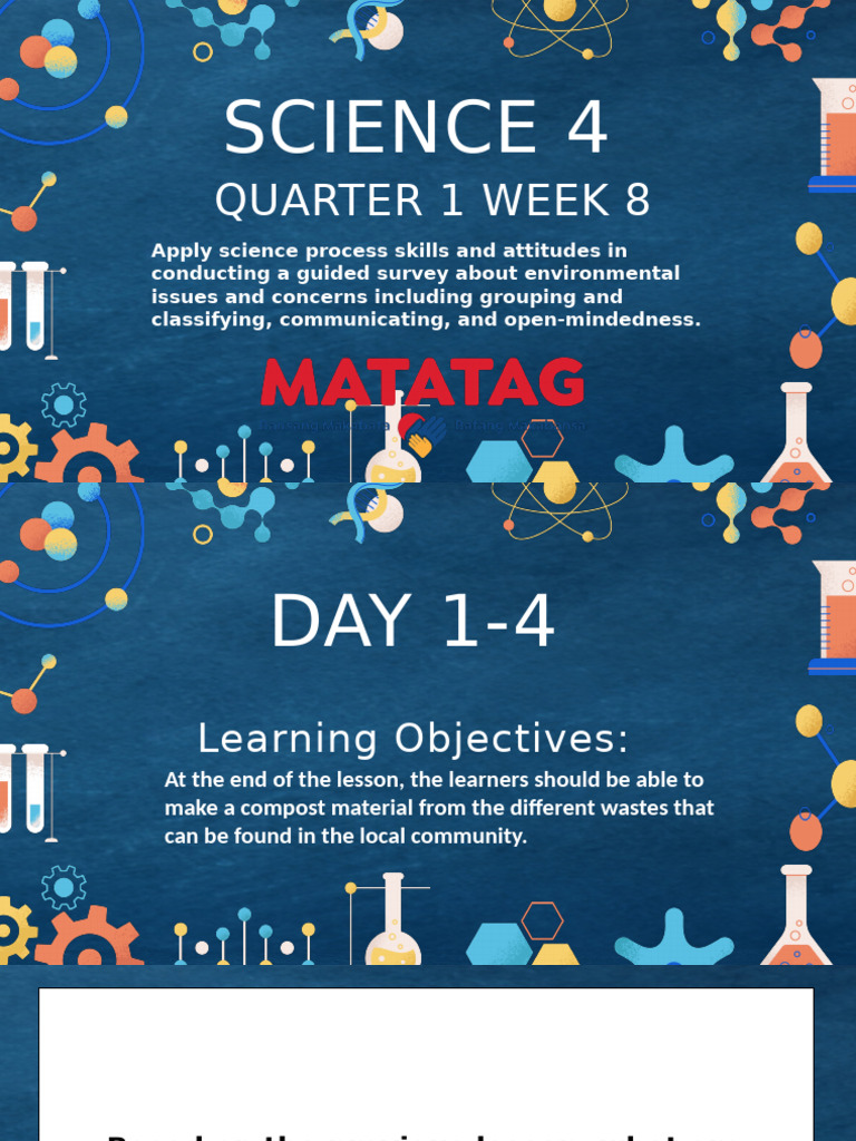 Sciecne4 Q1 Week8 PPT MATATAG @edumaymay | PDF
