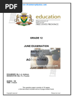 FAC1601 - May 2025 - Exam Paper (Final) | PDF | Expense | Depreciation