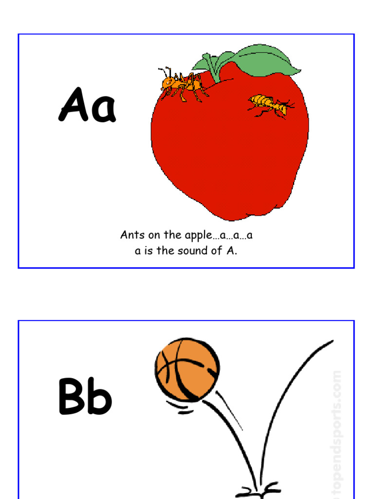 Ants on the Apple Phonics Song | PDF