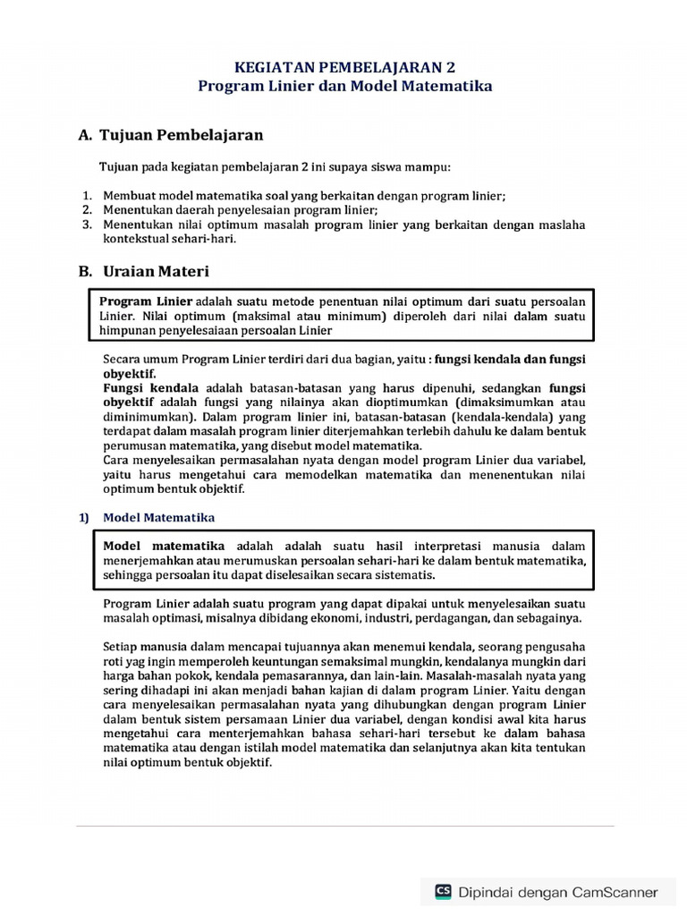 Proglin Kelas 11 | PDF
