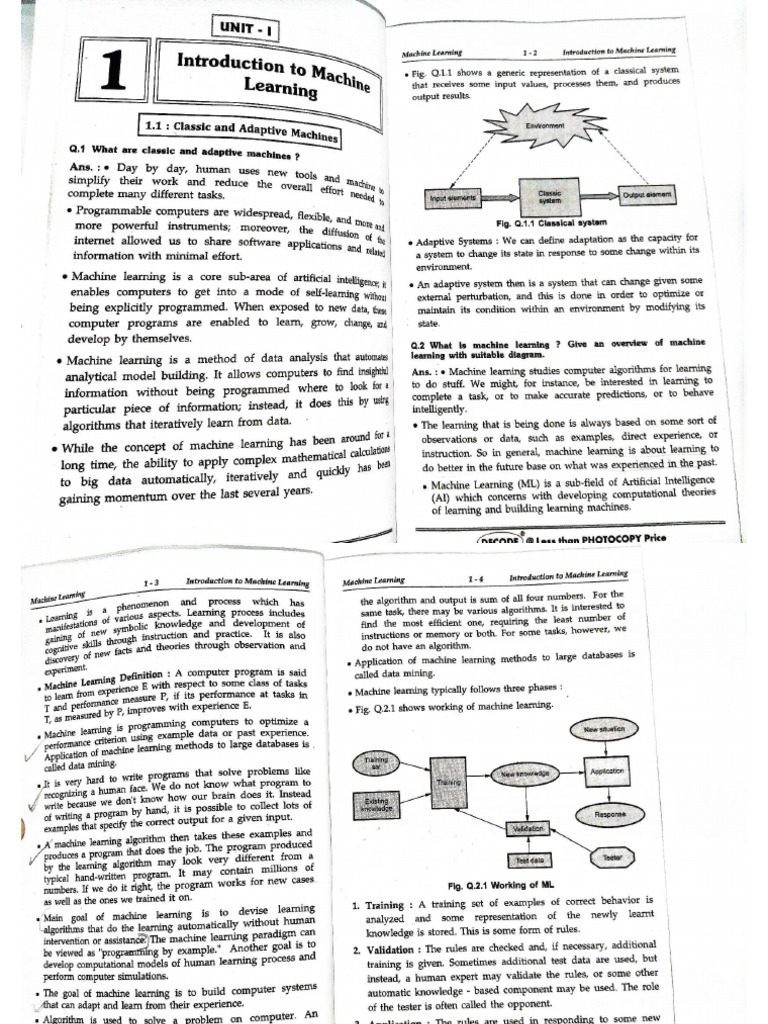 ML Decode ML Book PDF of All Units Scanned by Mobile | PDF
