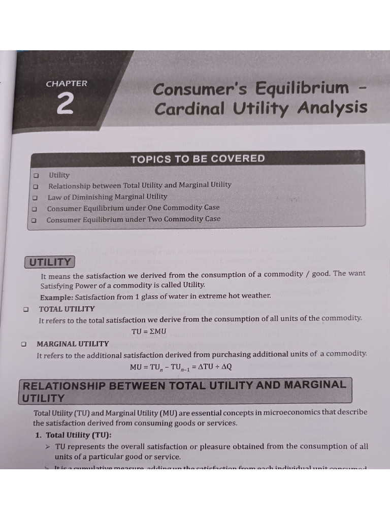 Class 11 PHYSICS WALLAH Micro Eco CH 2 | PDF