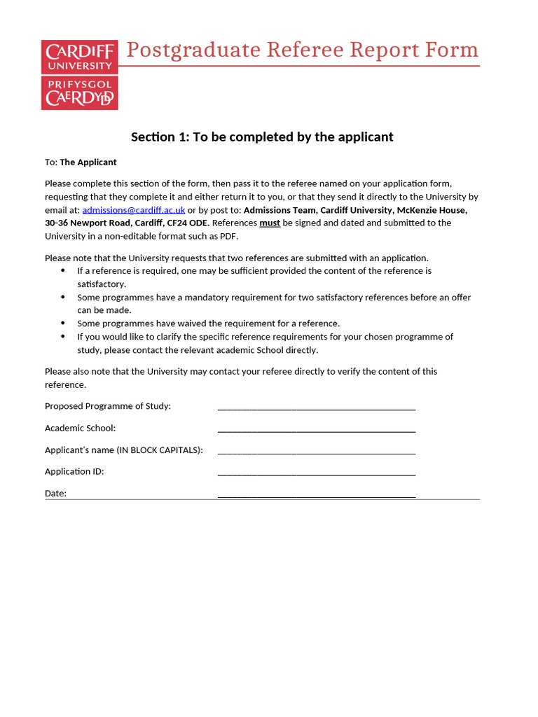 Referee Report Form 2019 | PDF Referee Report Form 2019 | PDF
