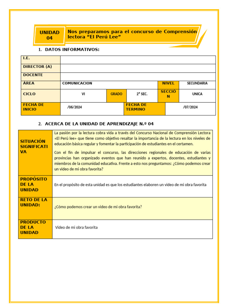 Datos Informativos-2025 | PDF